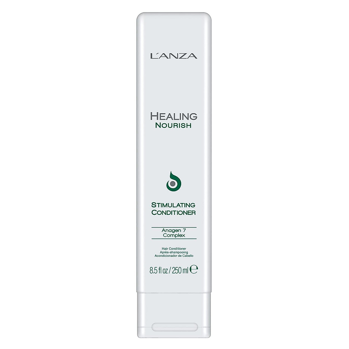 L'ANZA Healing Nourish Stimulating Conditioner, Encourages Healthy Hair Growth While Eliminating Dead Skin Cells, Sebum, Residue & DHT, for a Healthy and Fresh Hair and Scalp (8.5 Fl Oz)