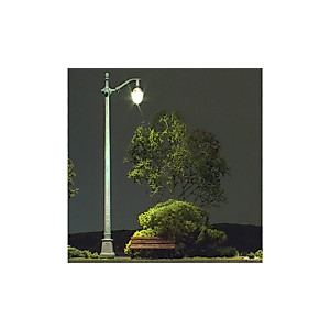 Micro-Mark Woodland Scenics Just Plug HO Scale Arched Cast Iron Street Lights, Pkg. of 3