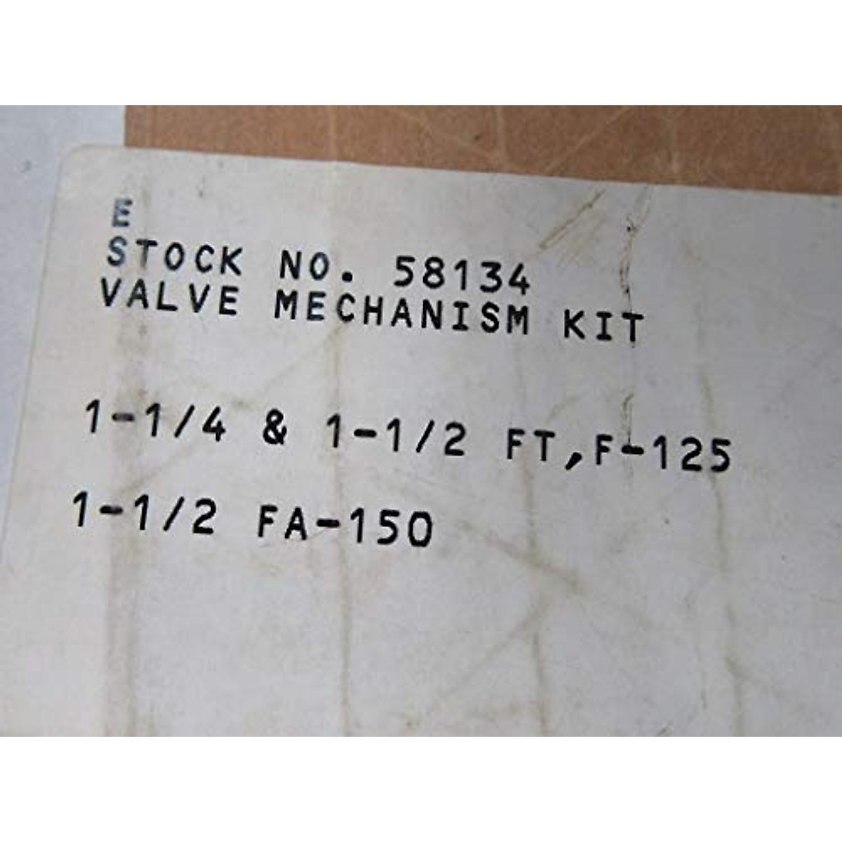 Spirax Sarco 58134 Valve Mechanism Kit FT F-125