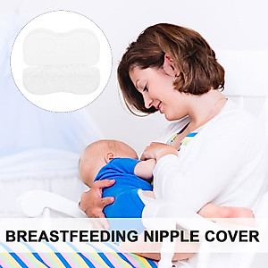 Nipple Shield 4pcs Silicone Nipple Shield Cover Set Breastfeeding Nursing Shield Protector for Women