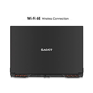 Sager 2023 NP6271C Gaming Laptop, 17.3 Inch FHD 144Hz, Intel i9-13900H, RTX 4050 6GB, 32GB RAM, 1TB Gen4 NVMe SSD, Win 11