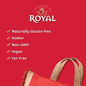 Authentic Royal Basmati Brown Rice, 10 Pounds, Whole Grain, Naturally Gluten Free and Vegan