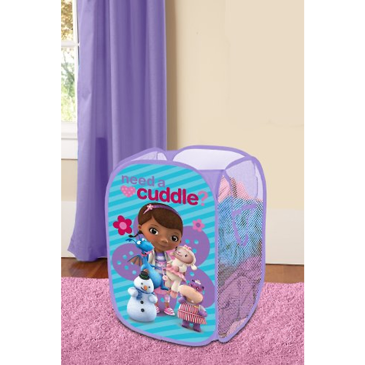 Disney Doc McStuffins Pop-up Hamper, ONE Size