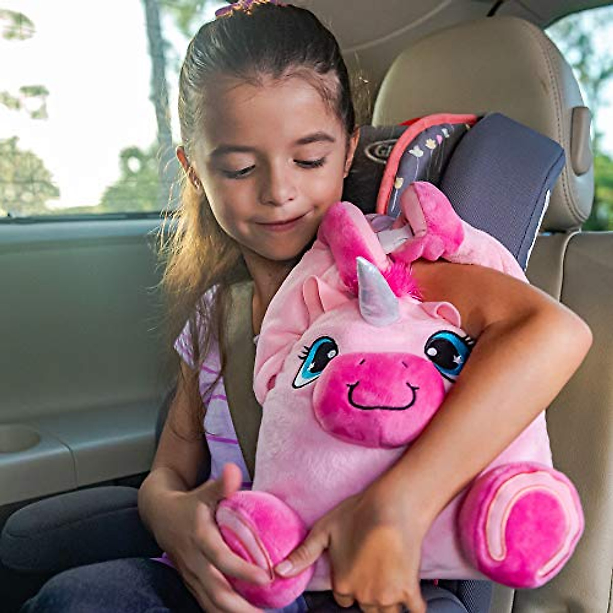 Lunch Pets Insulated Kids Lunch Box – As Seen on TV Plush Animal and Lunch Box Combination - Yumicorn