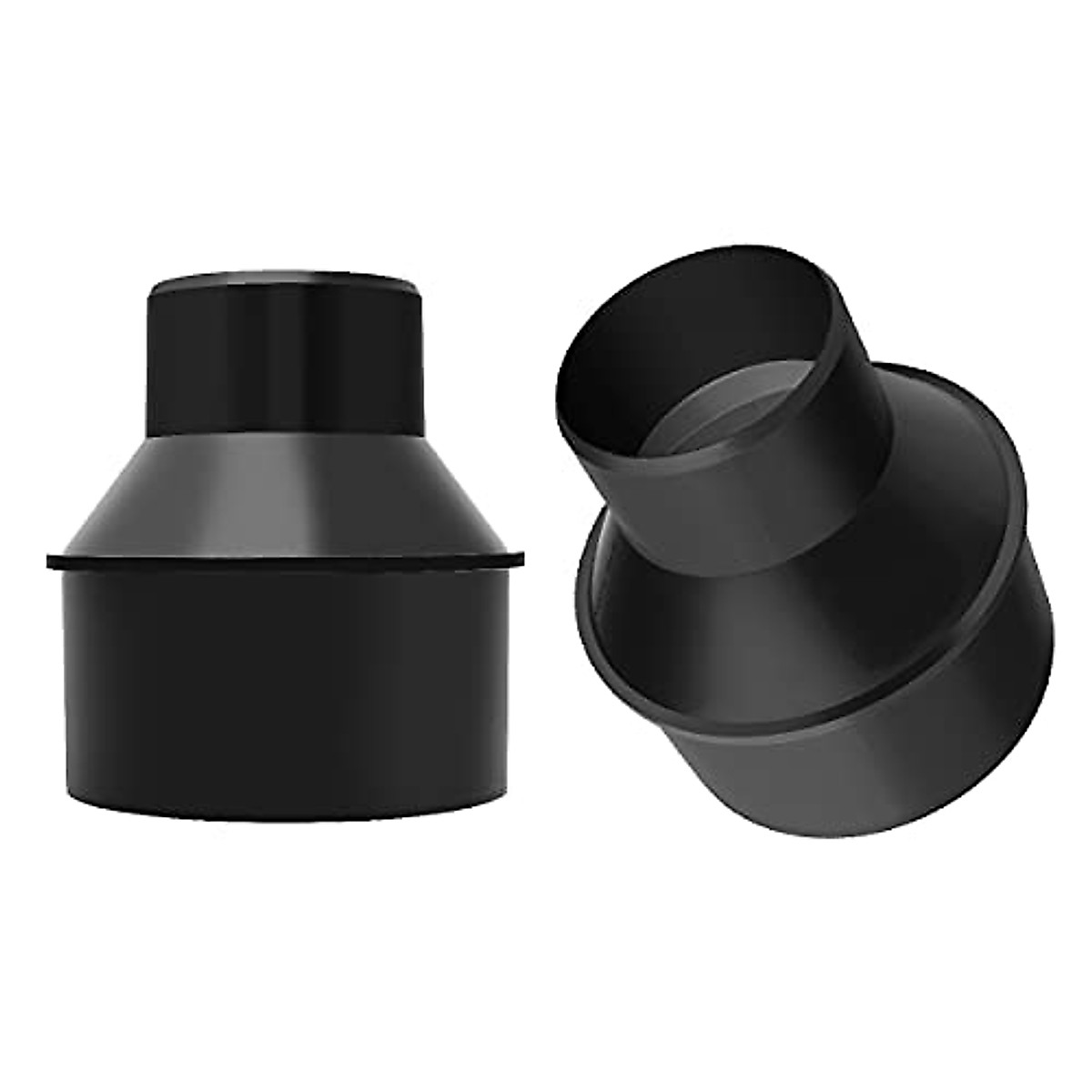 POWERTEC 70136-P2 4-Inch Hose to 2-1/2 Inch Hose Cone Reducer, 2 PK