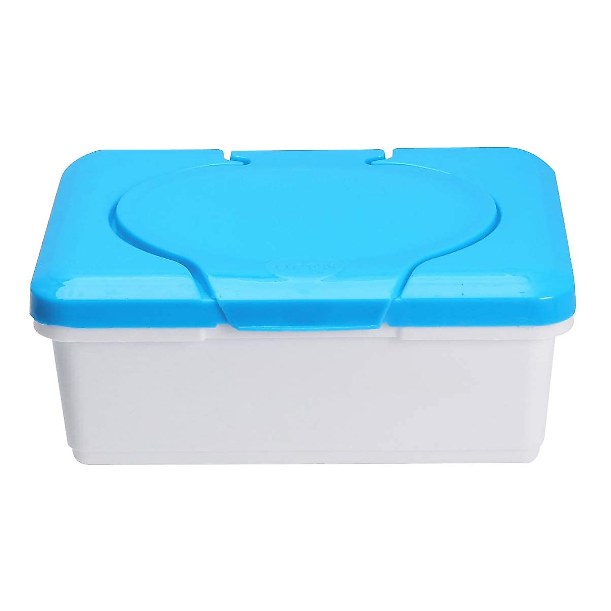 EXCEART 2pcs Wipes Dispenser Dustproof Reusable Wet Wipe Box Travel Baby Wipes Case (Pink+Blue)