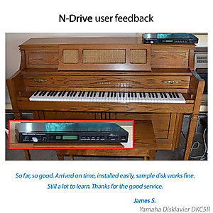 USB Emulator Nalbantov N-Drive eXtreme for Yamaha Disklavier DKC5R (MX80/MX85) and SX101R