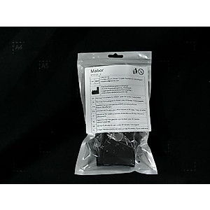 Mabor Pocket Knife Sheath 5 Inch Leather Knife Holster Portable Pocket Knife Belt Holder with Snap Closure and Belt Loop Accessory for Outdoor Climbing Camping Cycling