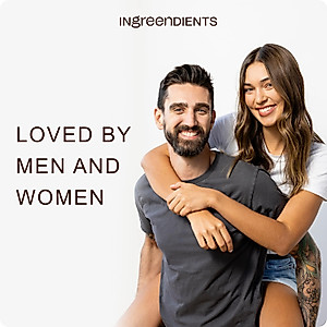 Ingreendients Non Toxic Vegan Shampoo with Organic Ingredients, Apple Cider Vinegar & Tea Tree Oil - Sulfate Free, Color Safe, Paraben Free, Gluten Free, Cruelty Free, pH Balanced