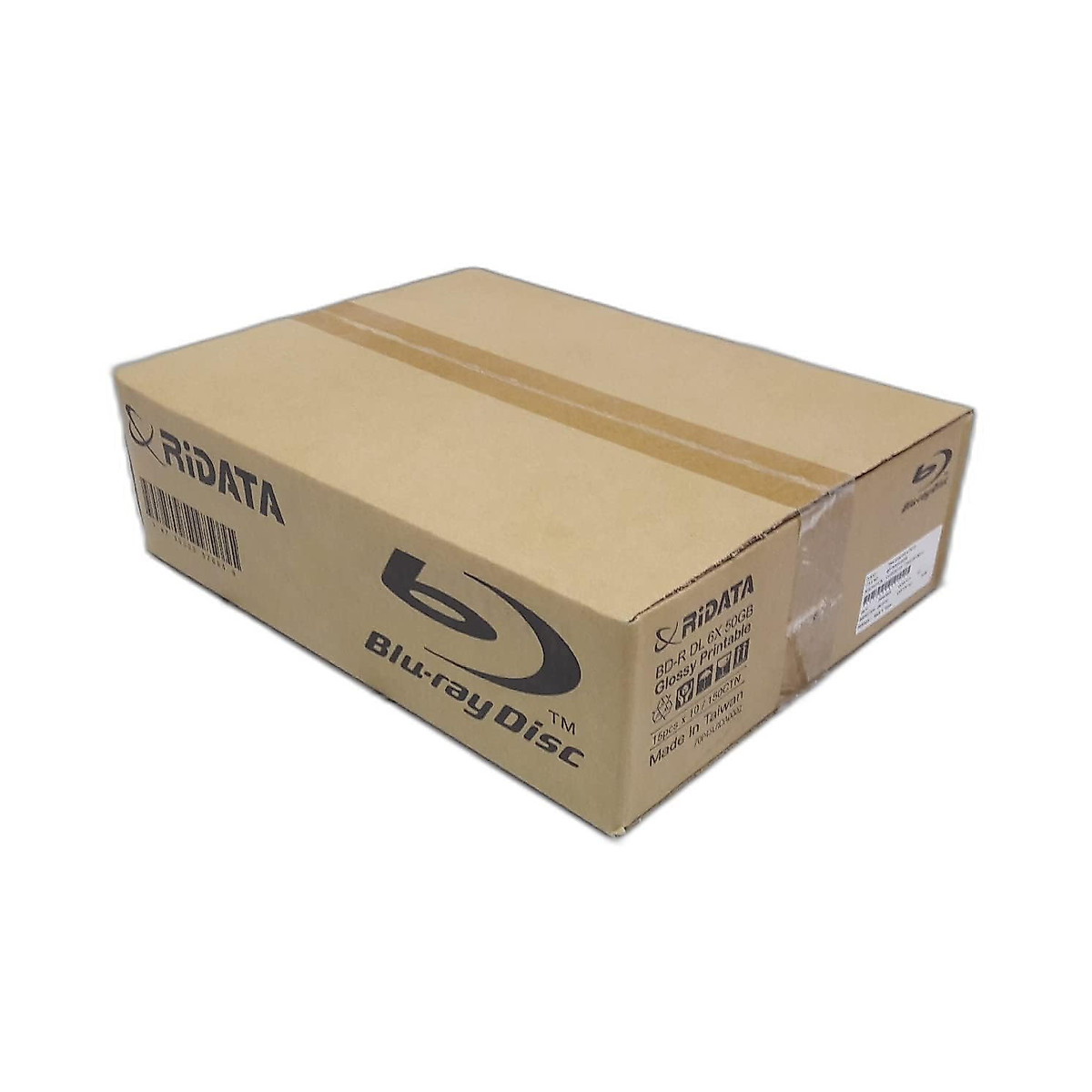 Ritek 50GB BD-R DL Dual-Layer Blu-Ray Writable Disc, 6x, 25pk