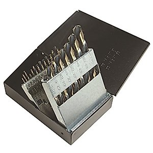 Viking Drill and Tool by Norseman 57810 SPM-21 Type 250-UB 135 Degree Split Point Magnum Sup Prem Mech Drill Set (21 Piece)