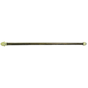 Gold Acorn End Cap Flag Pole Topper Finial (Fits 1 in. Pole)