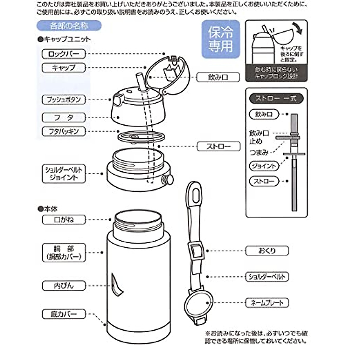Skater SSPV4_494567 Children's Water Bottle, One Push Straw Bottle, Stainless Steel, 12.8 fl oz (380 ml), Ghibli My Neighbor Totoro, Light Color, Diameter 2.8 x Height 8.1 inches (72 x 206 mm), 3D