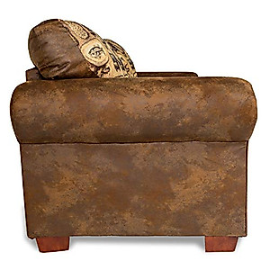 American Furniture Classics Model River Bend loveseat, Brown