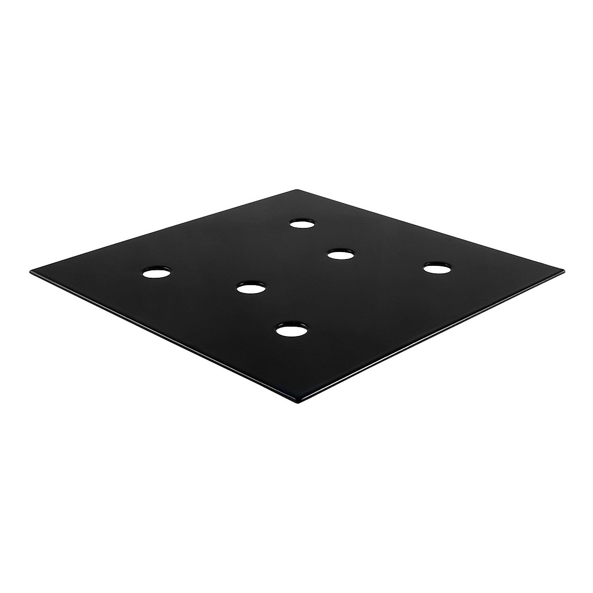 CURT 83607 6 x 6-Inch Powder-Coated Steel Tie Down Anchor Backing Plate