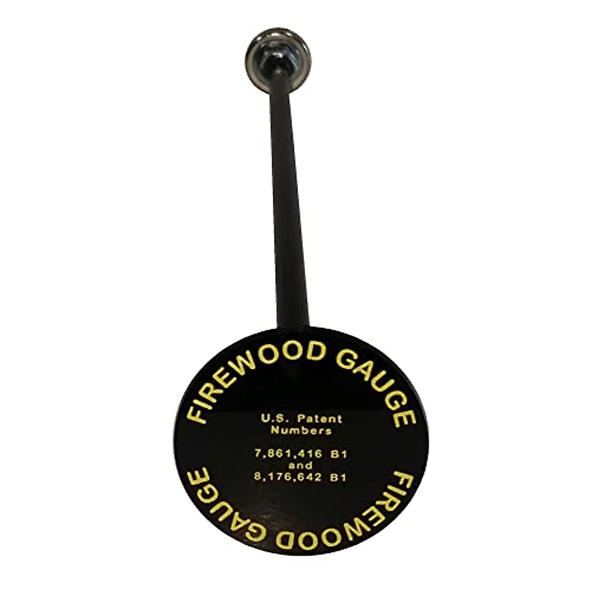 Adjustable Firewood Gauge - Adjusts from 14" to 26" - The Original Patented Firewood Measuring Tool – Strong Durable Flexible Fiberglass - 88 Pound Pulling Force Magnet attaches to Any Chainsaw Bar.