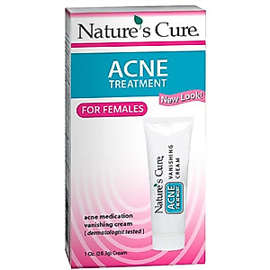 Nature's Cure Acne Treatment for Females - 1 month supply