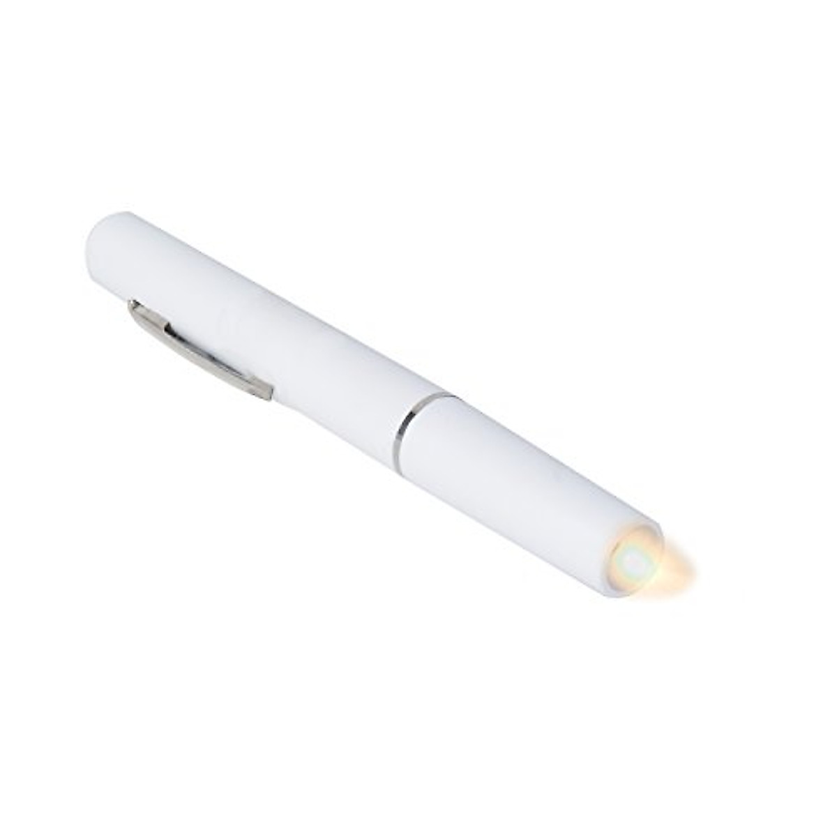 MABIS Reusable Penlights for Medical or Personal Use, White, 6 Count