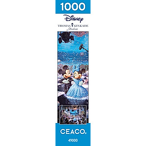 Ceaco - Disney's 100th Anniversary - Thomas Kinkade - 100th Anniversary Celebration - 1000 Piece Jigsaw Puzzle