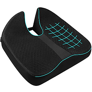 anzhixiu Seat Cushions for Office Chairs, Office Chair Cushion Desk Chair Cushion for Longtime Sitting, Sciatica Pain Relief Pillow Tailbone Pain Relief Cushion for More Relaxation