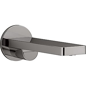 Kohler K-73120-TT Composed Wall-Mount Non-Diverter Bath Spout, Titanium