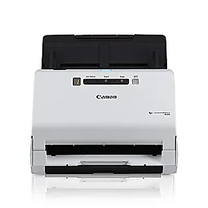 Canon imageFORMULA R40 Office Document Scanner For PC and Mac, Color Duplex Scanning, Easy Setup For Office Or Home Use, Includes Scanning Software