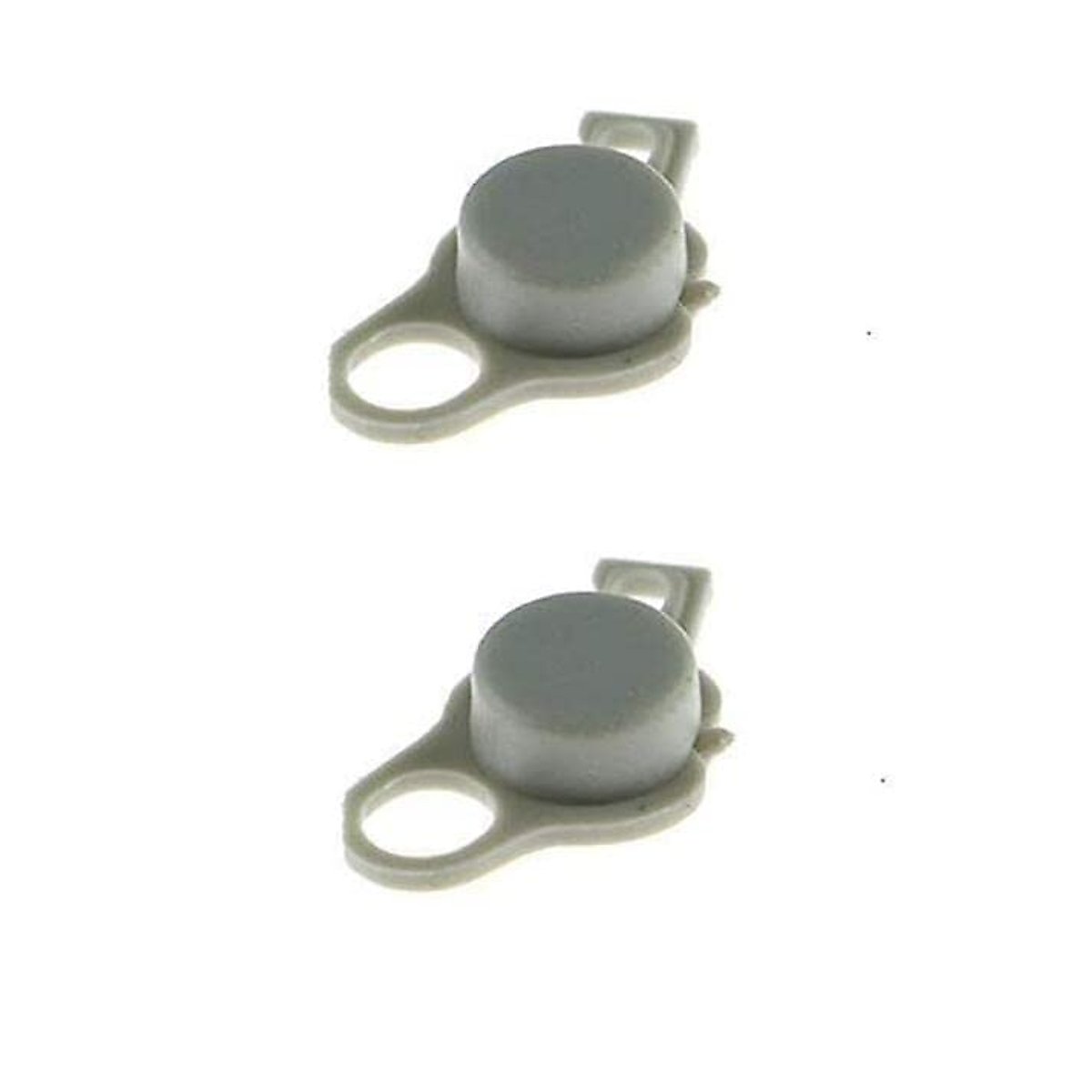 2PCS C-Stick C Key Cap Analog C Joystick Stick Cap for Nintendo New 3DS / New 3DS XL LL (Gray)