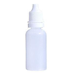 DOWEI 15ml dropper bottles,60pcs 15ML Plastic Squeezable Dropper Bottles Empty Drop Bottles Essential Oil Squeeze Bottle Refillable Containers with Caps