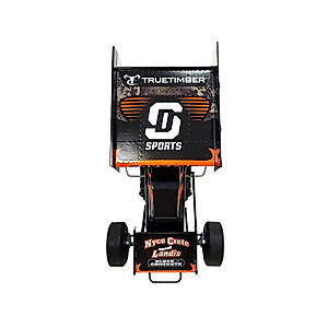 Winged Sprint Car #5 Spencer Bayston TrueTimber Camo CJB Motorsports Rookie of The Year World of Outlaws (2022) 1/18 Diecast Model Car by Acme A1822023