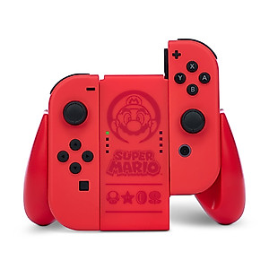 PowerA Joy-Con Comfort Grip for Nintendo Switch - Super Mario Red