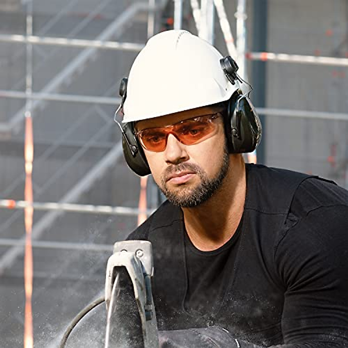 NoCry Lightweight Blue Light Blocking Glasses with Orange Lenses, Anti Fog and Anti Scratch Coating and UV 400 Protection; ANSI Z87.1 Certified