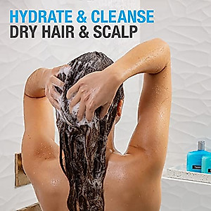 Neutrogena Moisturizing Healthy Scalp Hydro Boost Shampoo & Conditioner for Dry Hair and Scalp, with Hydrating Hyaluronic Acid, pH-Balanced, Paraben & Phthalate-Free, Color-Safe, 12 Fl Oz