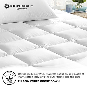 Downright 24 oz Mattress Pad, 72" x 84", Cal King 72x84