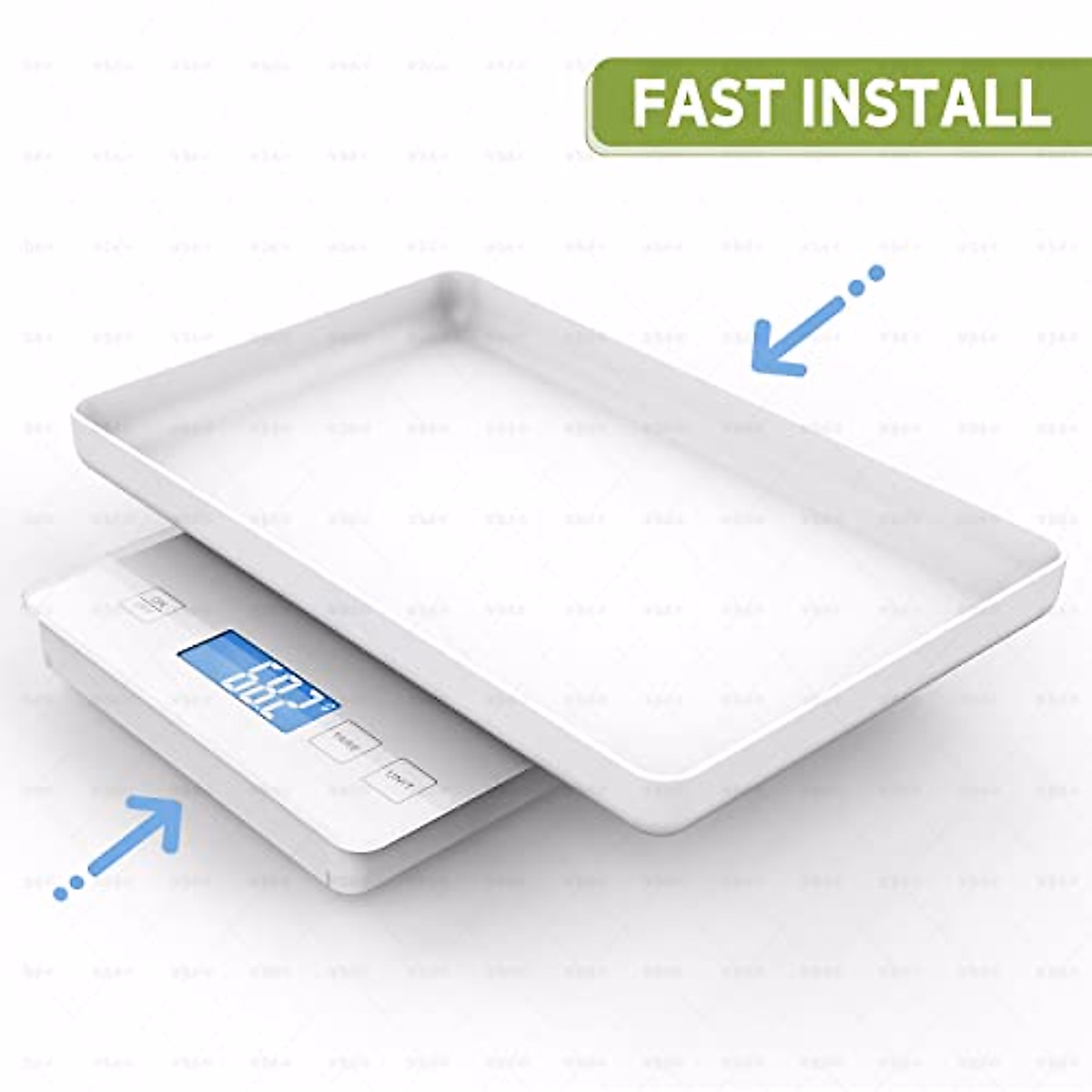 MINDPET-MED 11lbs/0.1g Pet Scale for Small Animal, Whelping Scale, Guinea Pig Weighing Scale, High Precision 0.003oz, Suitable for All Newborn Pets, Kittens, Turtles,