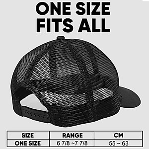 Pnkvnlo Trucker Hat for Men and Women - Outdoors Snapback Hats for Hiking, Climbing, Fishing, Outdoor Adventure - Bear Mountain