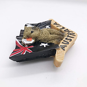 Australia 3D Koala Flag Fridge Magnet Tourist Souvenir Travel Sticker,Australia Refrigerator Magnet,Home and Kitchen Decoration Collection from China