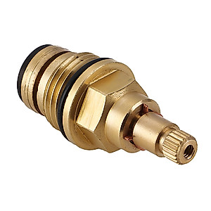 WEISUYUUS Faucet Cartridge Brass Slow Opening Spool Tap Valves Spool Faucet Hot and Cold Water Spool Tap Valves Cores Faucet Parts