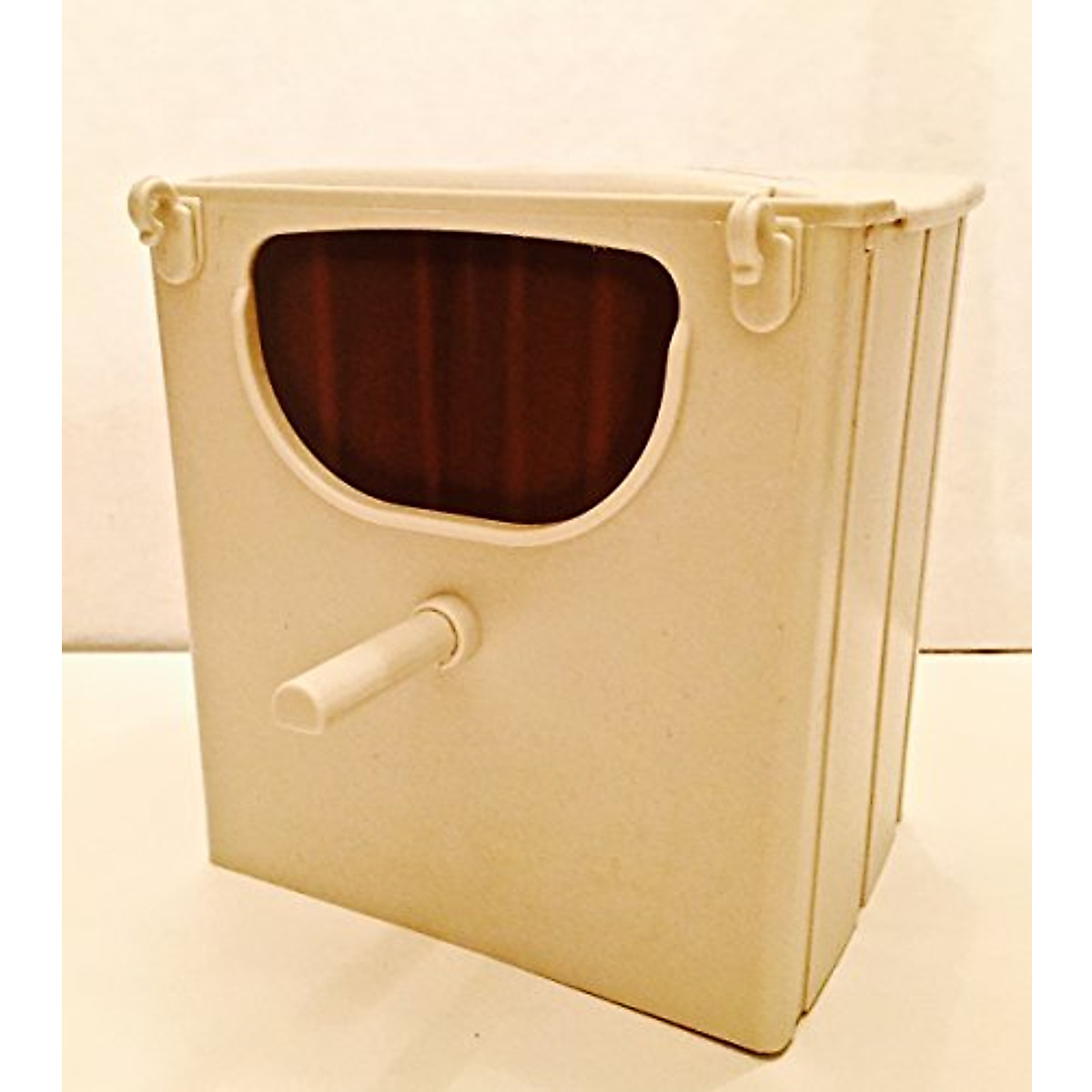 Sugar Glider/Small Animal/Bird Front Clips Nesting Box Washable(Approx. Size 4" Side by 3.5" deep by 5")(