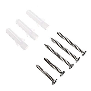 Sumnacon 2 Pcs Stainless Steel Door Stopper with Hook, Contemporary Safety Doorstops with Sound Dampening Rubber Bumper - Wall Mounted Door Holder with Hardware, Brushed Finish, 3.5 Inch in Height