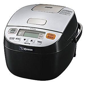 Zojirushi 612252-NL-BAC05SB Micom Rice Cooker and Warmer, Silver Black