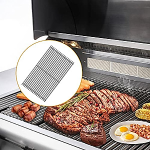 KEESHA 7528 Stainless Steel Grill Grates Cooking Grate for Weber Genesis E310 E320 E330 S310 S320 S330 EP310 EP320 EP330 Grills 19.5 x 12.9 inches - 2 Pack