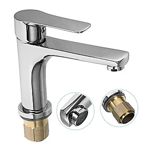 Veemoon 1pc Wash Basin Faucets Water Faucet Outdoor Holiday Clothespins Waterfall Faucet Bathtub Faucet Single Hole Faucet Outdoor Faucets Kitchen Sink Faucet Handle Copper Hot and Cold