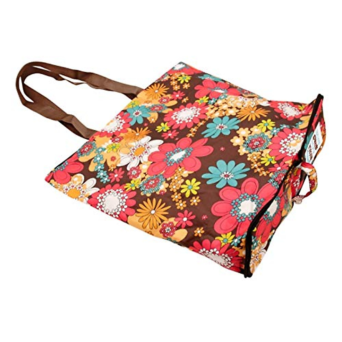 History & Heraldry Fab Girl Foldable Tote Bags – Eco-Friendly Shoulder Tote – Reusable Tote Bag or Mom Bag – Multifunctional Utility Tote – Ideal Gift Tote Bag - Nurse Multicolored Tote Bag, 16x15”