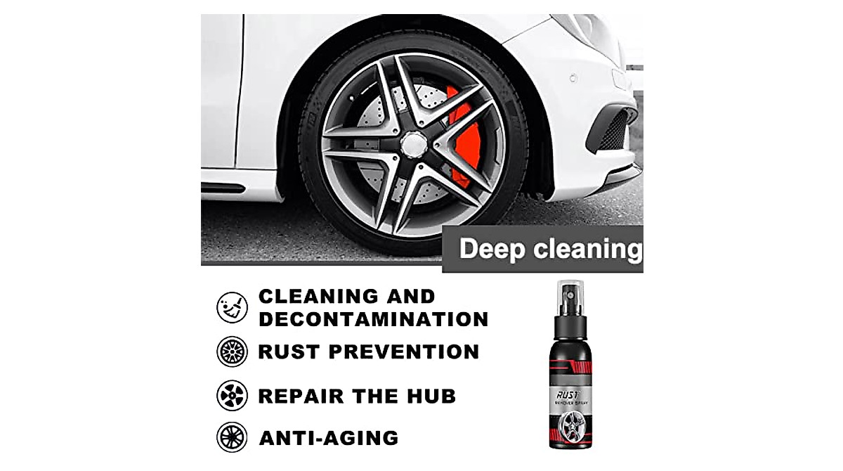 Hulzogul Car Rust Remover - Effective Wheel Cleaner
