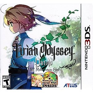 Etrian Odyssey Untold: Millennium Girl w/ Bonus Design Book & CD Nintendo 3DS
