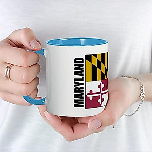 CafePress Maryland Flag Mug Ceramic Coffee Mug, Tea Cup 11 oz