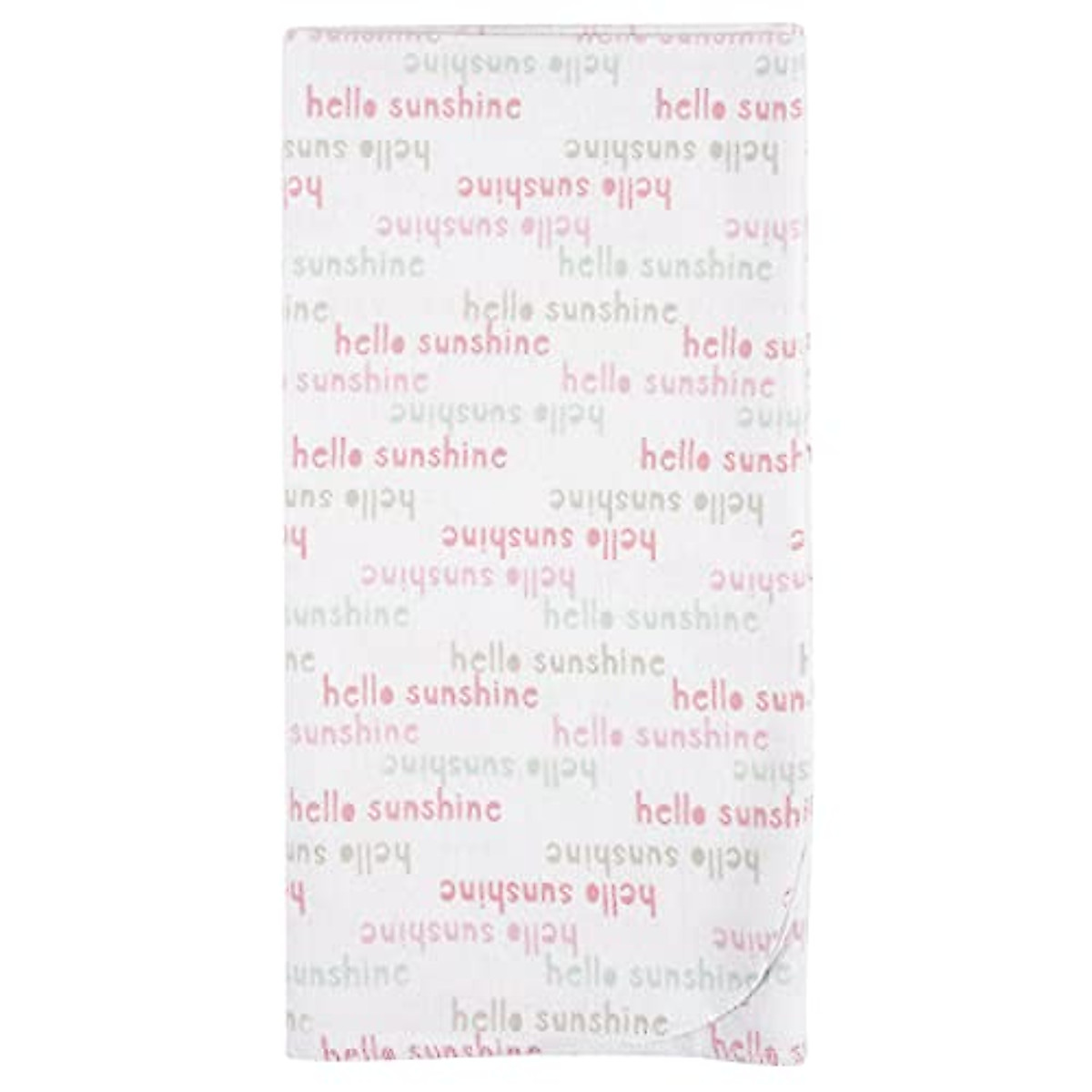 Gerber Girls Newborn Infant Baby Toddler Nursery 100% Cotton Flannel Receiving Swaddle Blanket, Rainbows Pink, Pack of 5