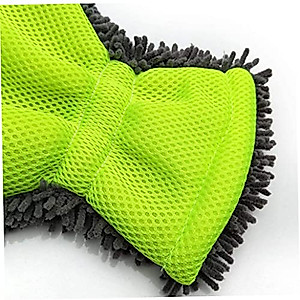 Havamoasa 1PC Window Double Sided Car Care Wheel Brush Car Aluminium Wheel Cleaner Glove for Car Care Motorcycle Bicycle and Rim Glove for Car Cleaning and Car Preparation