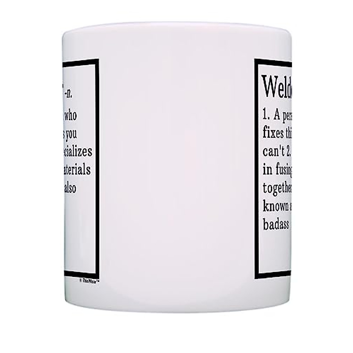ThisWear Welder Gifts Welder Definition Gifts for Welders Gift 11oz Ceramic Coffee Mug