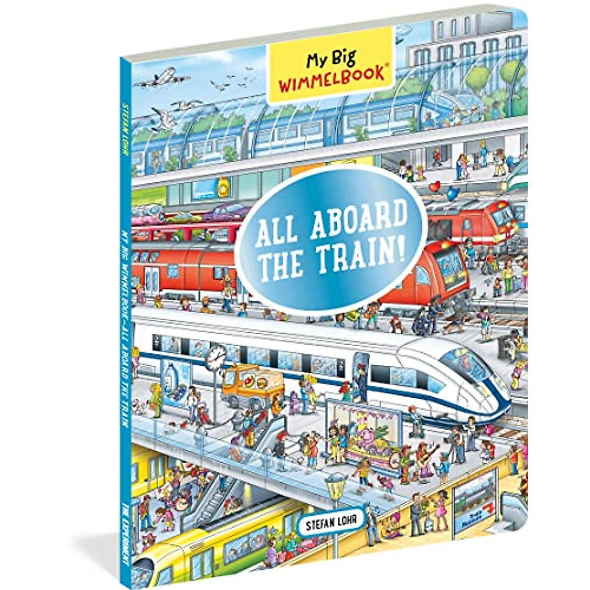 My Big Wimmelbook®―All Aboard the Train!: A Look-and-Find Book (Kids Tell the Story)
